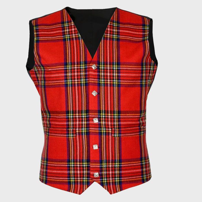 Royal Stewart Tartan Vest | Tartan Vest | Scotland Kilt